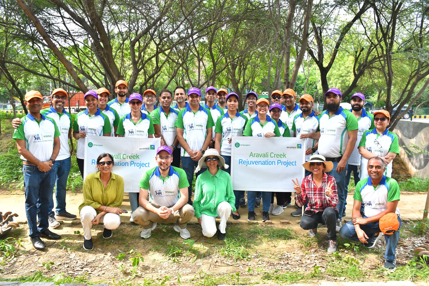 AAI Volunteers Come Together for a Plantation Drive | Aramco India